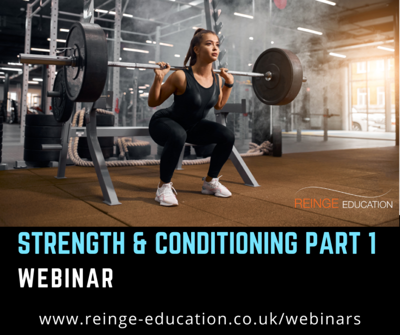 Strength & Conditioning Part 1 - Reinge Education